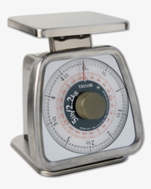 Taylor Precision Dial Portion Scale, 5lb - Taylor 5 Lb Manual Scale PNG ...