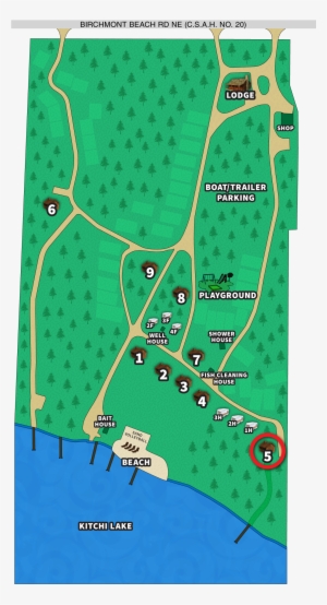 Resort Map Indicating Cabin 5 Location - Resort PNG Image | Transparent ...