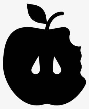 Bitten Apple - - Eaten Food Icon Png PNG Image | Transparent PNG Free ...