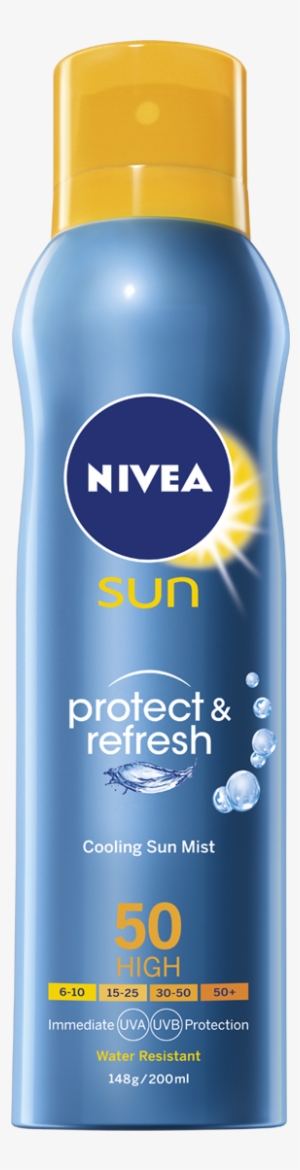Sun Care - Nivea Protect And Refresh PNG Image | Transparent PNG Free ...
