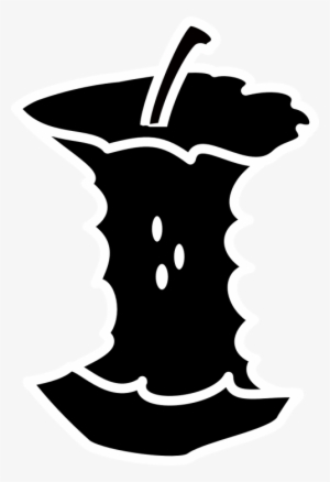 Apple Outline Clip Art - Apple Fruit White Icon Png PNG Image ...