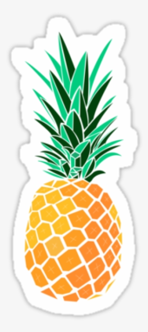 "pineapple" Stickers By Metroymedio - Pineapple Sticker PNG Image ...