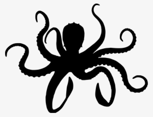 Octopus Png Images - Silhouette Octopus Transparent Background PNG ...