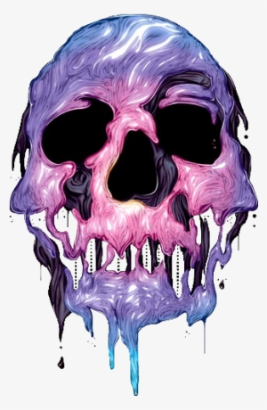 Skull - Dripping Skull Png PNG Image | Transparent PNG Free Download on ...