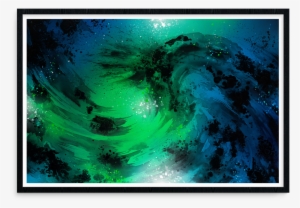 Mikael B Eternal Waves Art Print Release By Pangeaseed - The Eternal ...