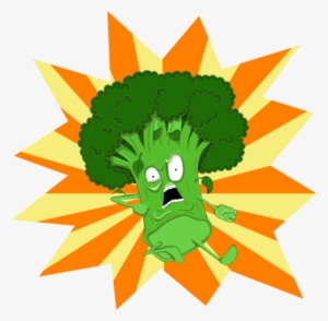 Karate Broccoli Explosion - Infant Bodysuit PNG Image | Transparent PNG ...