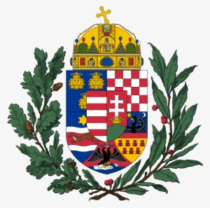 Olive Branch Crest Png Svg Black And White Library - Hungarian Coat Of ...
