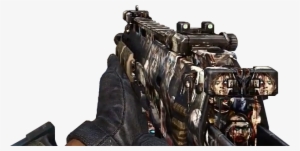 Mp7 Zombies Boii - Zombie Camo Black Ops 2 PNG Image | Transparent PNG ...