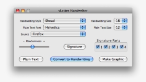 Vletter Handwriter Software - Tipos De Letras PNG Image | Transparent ...