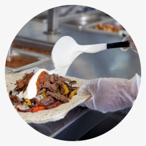 Taco Bueno Sour Cream Chicken Chilada Platter PNG Image | Transparent ...