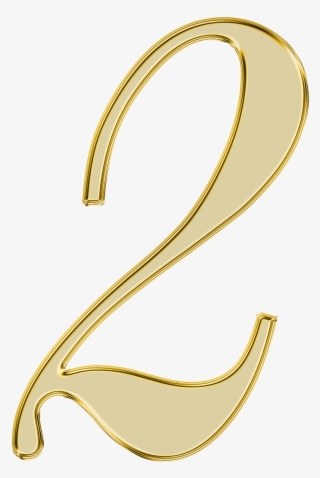 Gold Glitter Number 2 PNG Image | Transparent PNG Free Download on SeekPNG