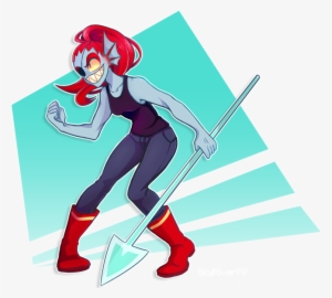 Undyne - " - Undertale Undyne Sprite PNG Image | Transparent PNG Free ...