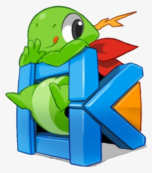 848px Mascot 20140702 Konqui Framework 1 - Kde Frameworks PNG Image ...