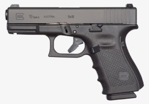 Pistols - Glock 19 Blacklist Magwell PNG Image | Transparent PNG Free ...