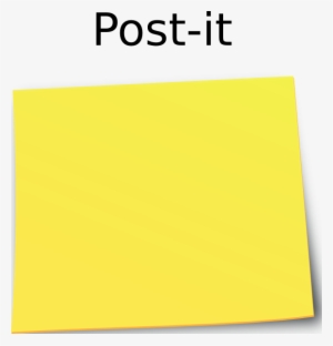 Note Post-it Reminder Sticky Note Yellow O - Post-it Note PNG Image ...