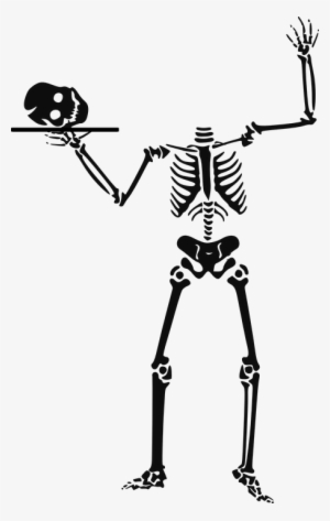 “spooky, Scary Skeletons” - Skeleton Clipart PNG Image | Transparent ...