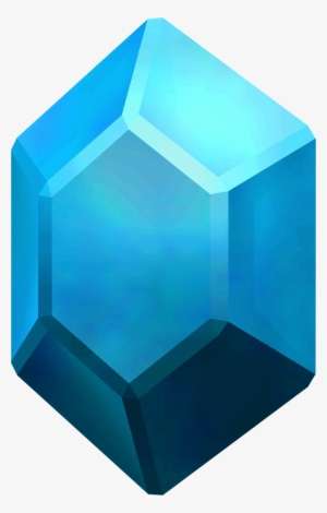 Blue Rupee - Zelda Rupee Pixel Art PNG Image | Transparent PNG Free ...