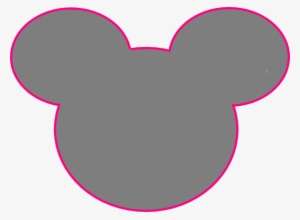 Mickey Mouse Outline Svg Clip Arts 600 X 441 Px PNG Image | Transparent ...