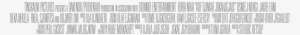 Movie Poster Credits Text - Credit Poster Movie On Png PNG Image ...