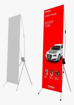 X-frame Banner W/ Stand - X Stand Banner Png PNG Image | Transparent ...