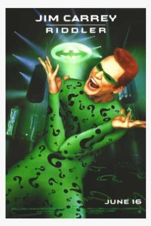 Movie Posters - Batman Forever Riddler PNG Image | Transparent PNG Free ...