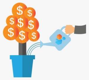 Start Growing Your Money Tree - Growing Money Tree Icon PNG Image ...