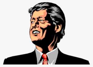 Bill Clinton Royalty Free Vector Clip Art Illustration - Illustration ...