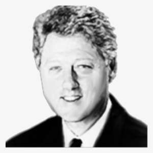 Bill Clinton - Bill Clinton Official Portrait PNG Image | Transparent ...