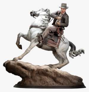 Indiana Jones 'pursuit Of The Ark' Polystone Statue - Nice Horse ...