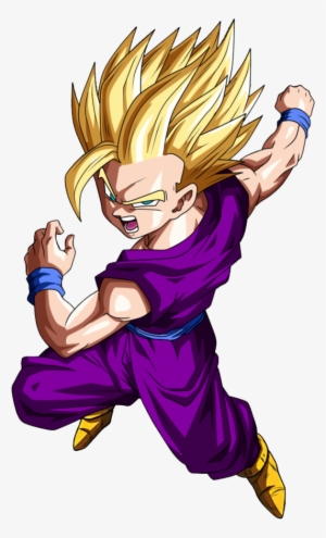Gohan Super Saiyan 2 Png Svg Free Stock - Gohan Ssj2 PNG Image ...