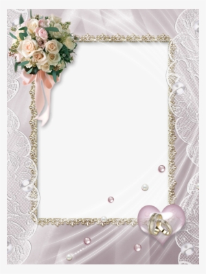 Beautiful Soft Transparent Weddings - Wedding Picture Frame Transparent ...