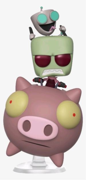 Zim & Gir On The Pig Us Exclusive Pop Ride - Invader Zim Funko Pop Ride ...