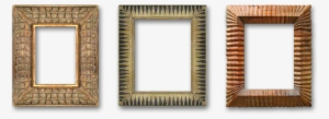 3 Frames - Modern Contemporary Picture Frames Png PNG Image ...
