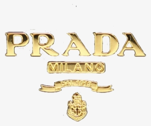 Prada Gold Logo Sticker Remixit Luxury Png Vintage - Prada Logo PNG ...