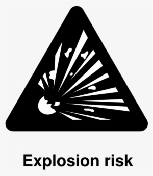 Risk Of Explosion Sign Clipart Explosive Hazard Symbol - Explosive Sign ...