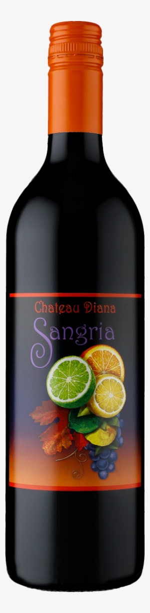 Sangria Front Label Download - Chateau Diana PNG Image | Transparent ...