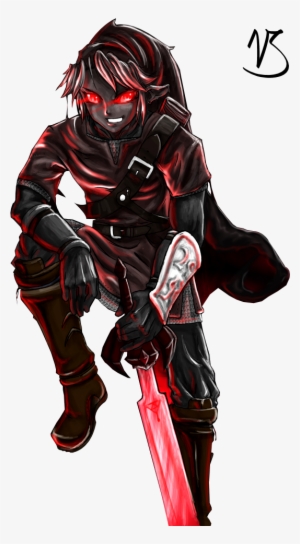 Legend Of - Dark Link Anime Render PNG Image | Transparent PNG Free ...