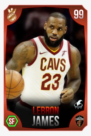 King James With New Card Template - Version 2018 Cleveland Cavaliers ...