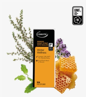All Natural Cough Syrup - Comvita Manuka Honey Syrup With Mullein (100 ...