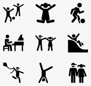 Kids Pictograms - Kids Playing Icon PNG Image | Transparent PNG Free ...