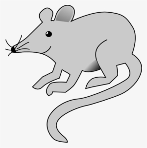 Simple Gray Mouse Clip Art At Clker - Mouse Clip Art PNG Image ...