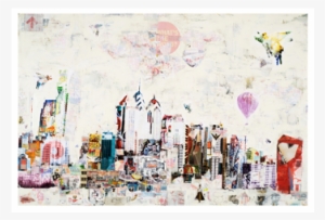 Amazing Print Of The Philadelphia Skyline By Dave Holley - Dave Holley ...