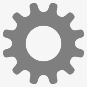 Blue Cog Icon - Gears Vector PNG Image | Transparent PNG Free Download ...