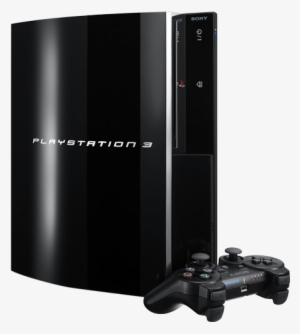Original - Sony Playstation 3 - 80 Gb - Piano Black PNG Image ...