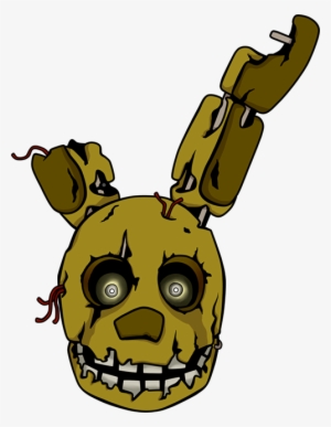 Golden Bonnie Head By Kaizerin - Five Nights At Freddy's Springtrap ...