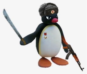 Pingu Sticker - Pingu Communist PNG Image | Transparent PNG Free ...