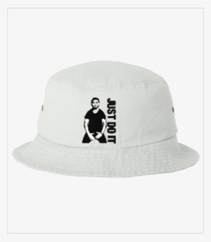 Shia Labeouf Just Do It Embroidery - Sun Hat PNG Image | Transparent ...