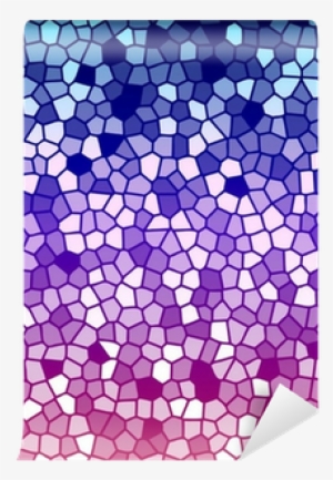 Vector Colorful Stained Glass Texture Wall Mural • - Stained Glass PNG ...