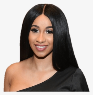 Cardi B Smiling - Cardi B Bump On Forehead PNG Image | Transparent PNG ...