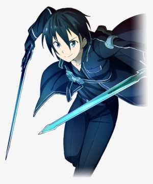 Awakened Portrait Kirito - Kirito PNG Image | Transparent PNG Free ...